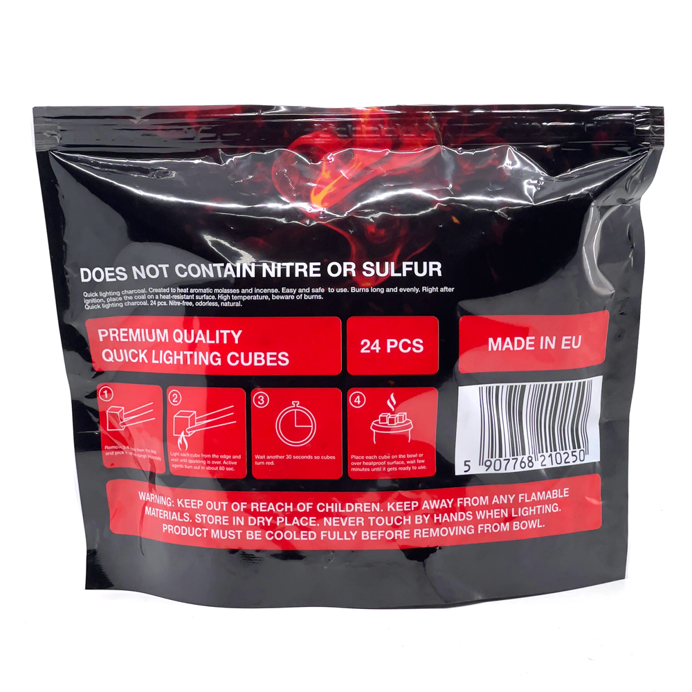 Adalya Premium Quality Quick Lightning Cubes 24 Pieces – Adalya Hookah